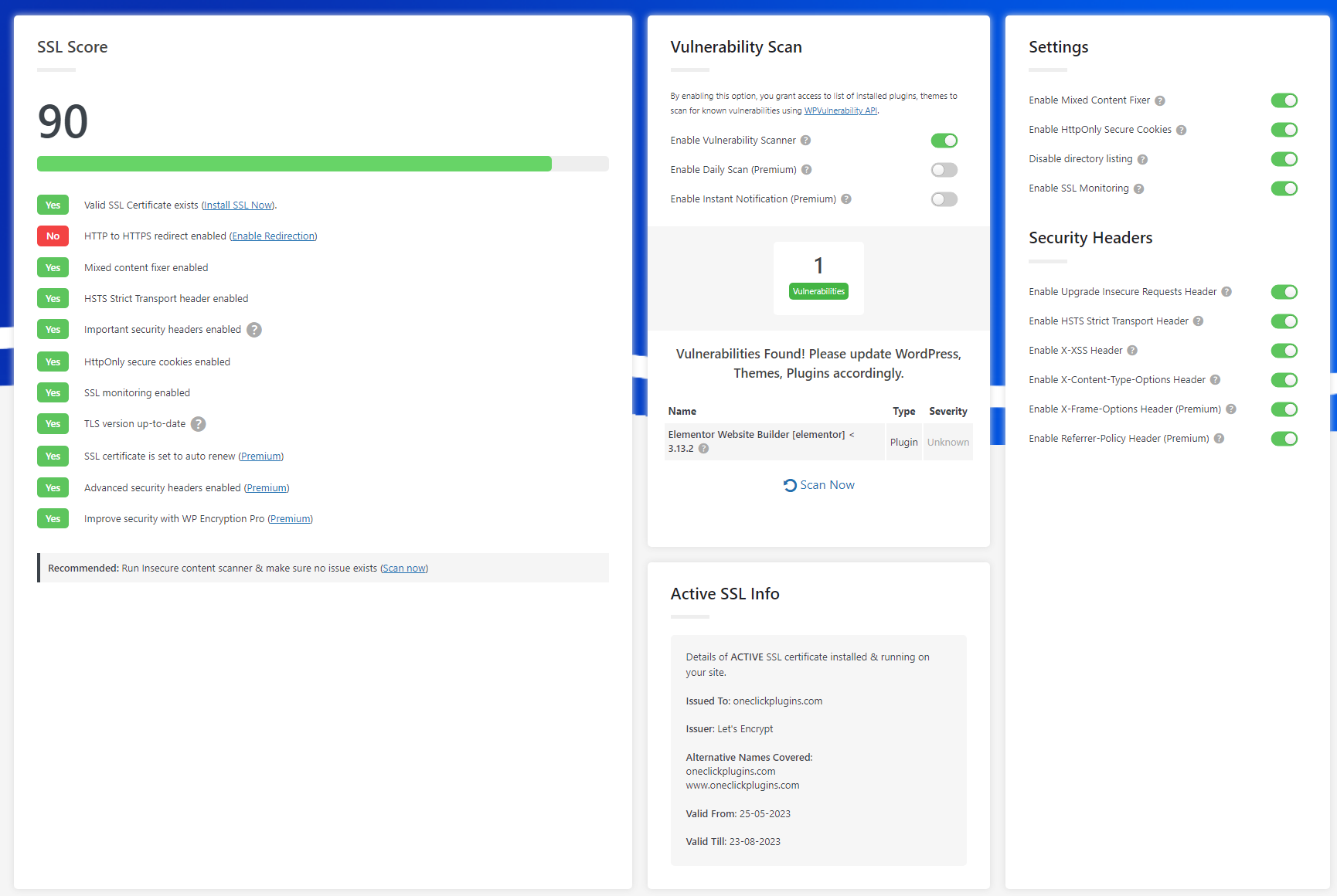 Top #5 Free SSL Certificate Plugins for WordPress (2025)